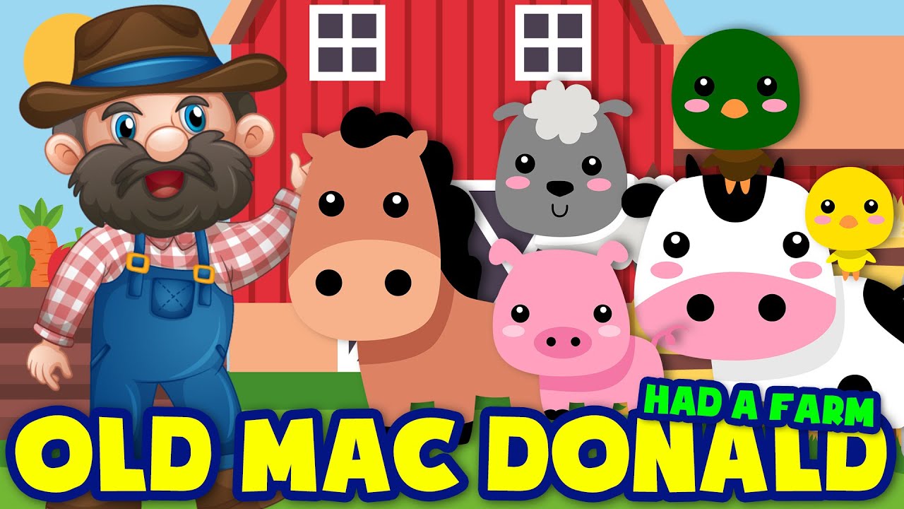 Old Mac Donald Had A Farm | Kids Songs | Super Simple Songs | Famous ...