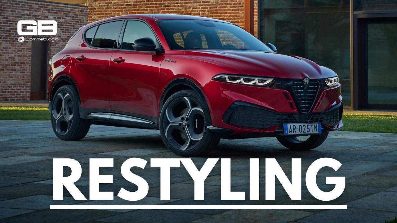 2025 Alfa Romeo Tonale EXPOSED! Stunning Red SUV Design - YouTube
