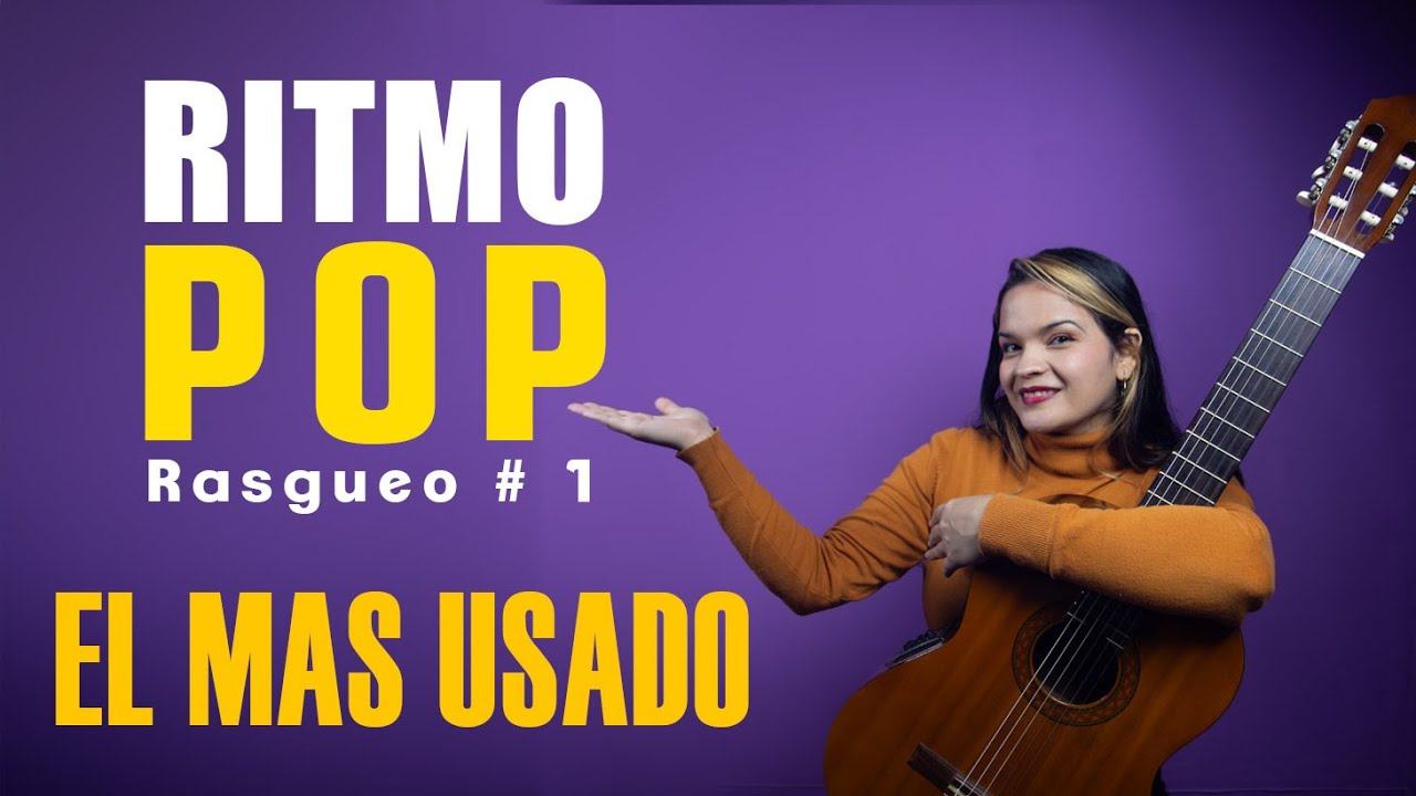 Como hacer el Ritmo Pop en la guitarra / Tutorial - Rasgueo #1 - YouTube