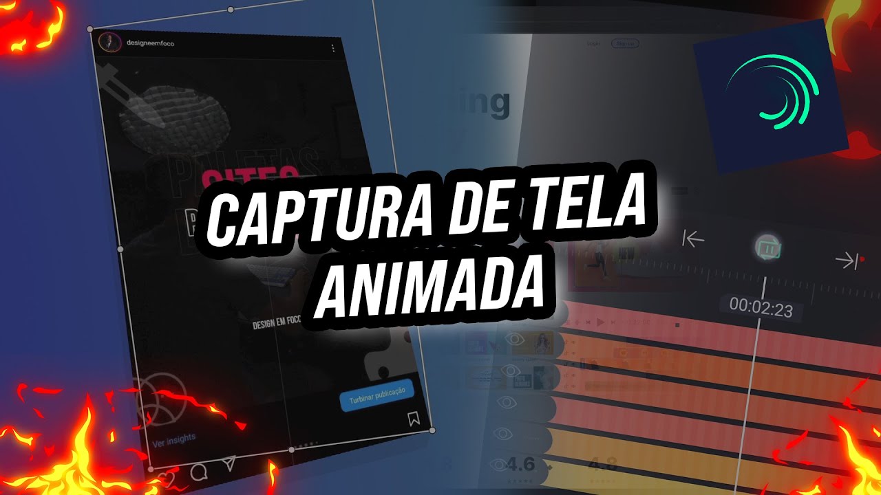 CAPTURA DE TELA ANIMADA - 3D ALIGHT MOTION - YouTube