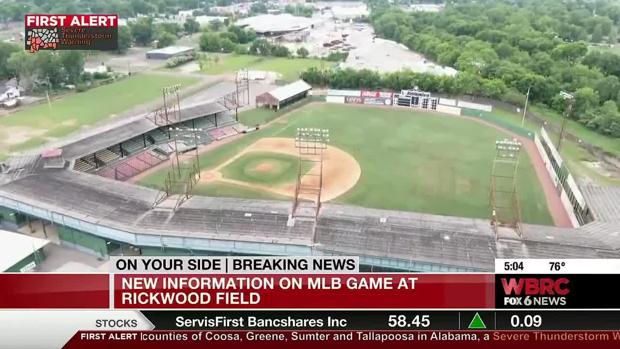 New information on MLB game at Rickwood Field - YouTube