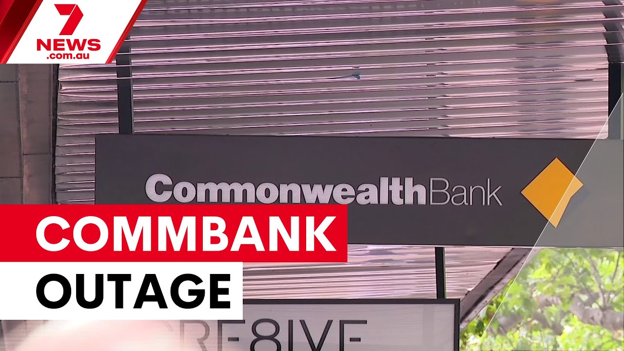 CommBank services recover from major outage | 7NEWS - YouTube