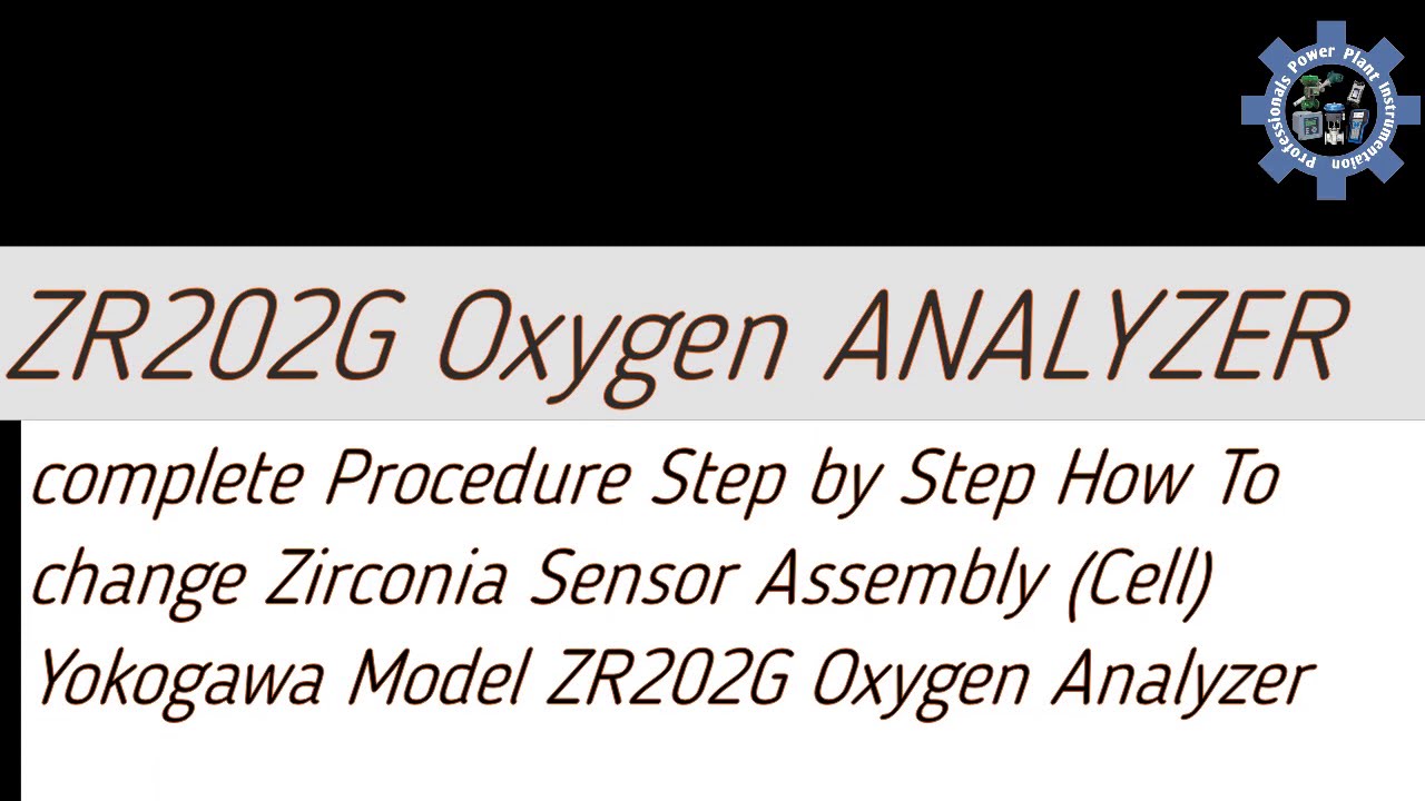 oxygen analyzer Model ZR202G all details - YouTube