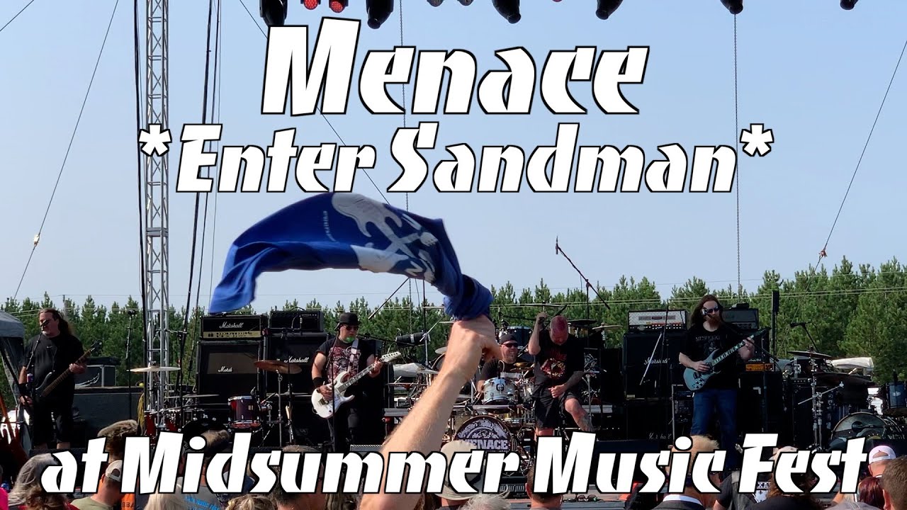 Menace - Metallica's Enter Sandman (at Midsummer Music Fest 2024) - YouTube