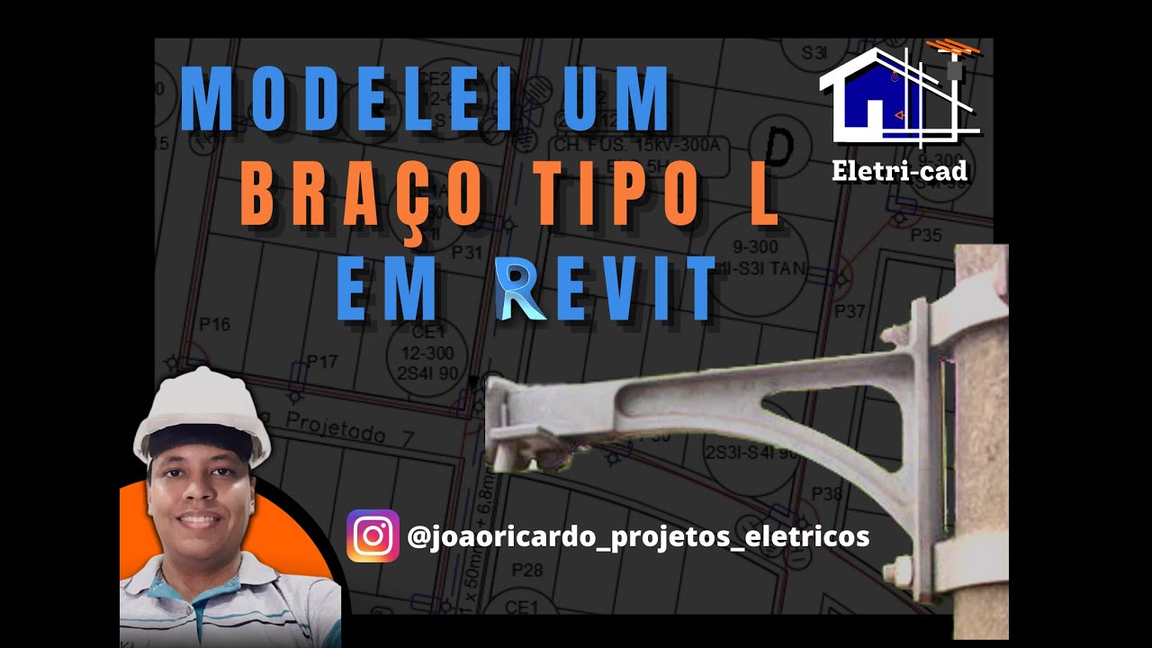MODELEI UM BRAÇO TIPO L NO REVIT - YouTube