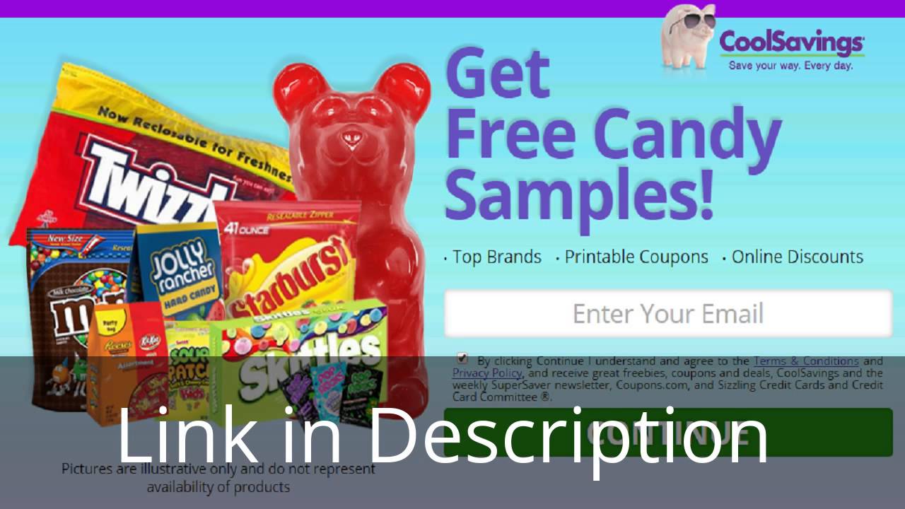 Get Free Candy Samples | CoolSavings - Candy Samples - YouTube