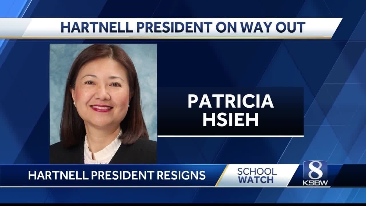 After less than a year Hartnell College president leaves her post - YouTube