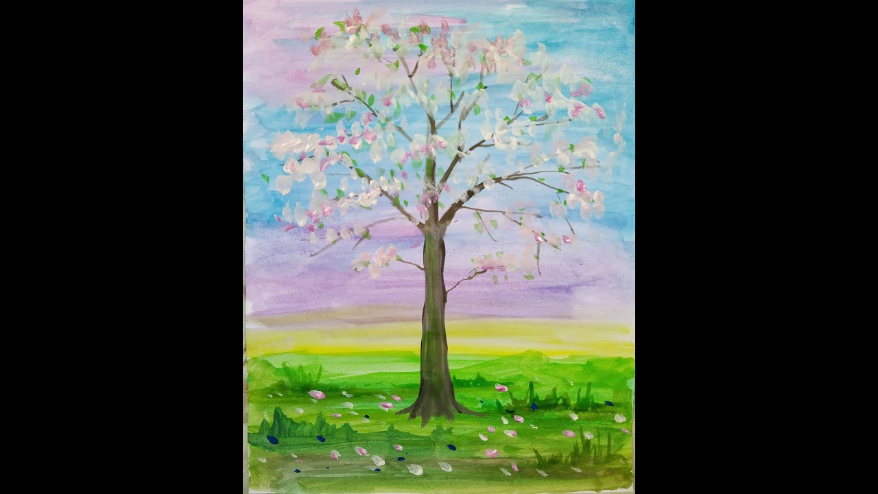 Copacul primăvara - YouTube
