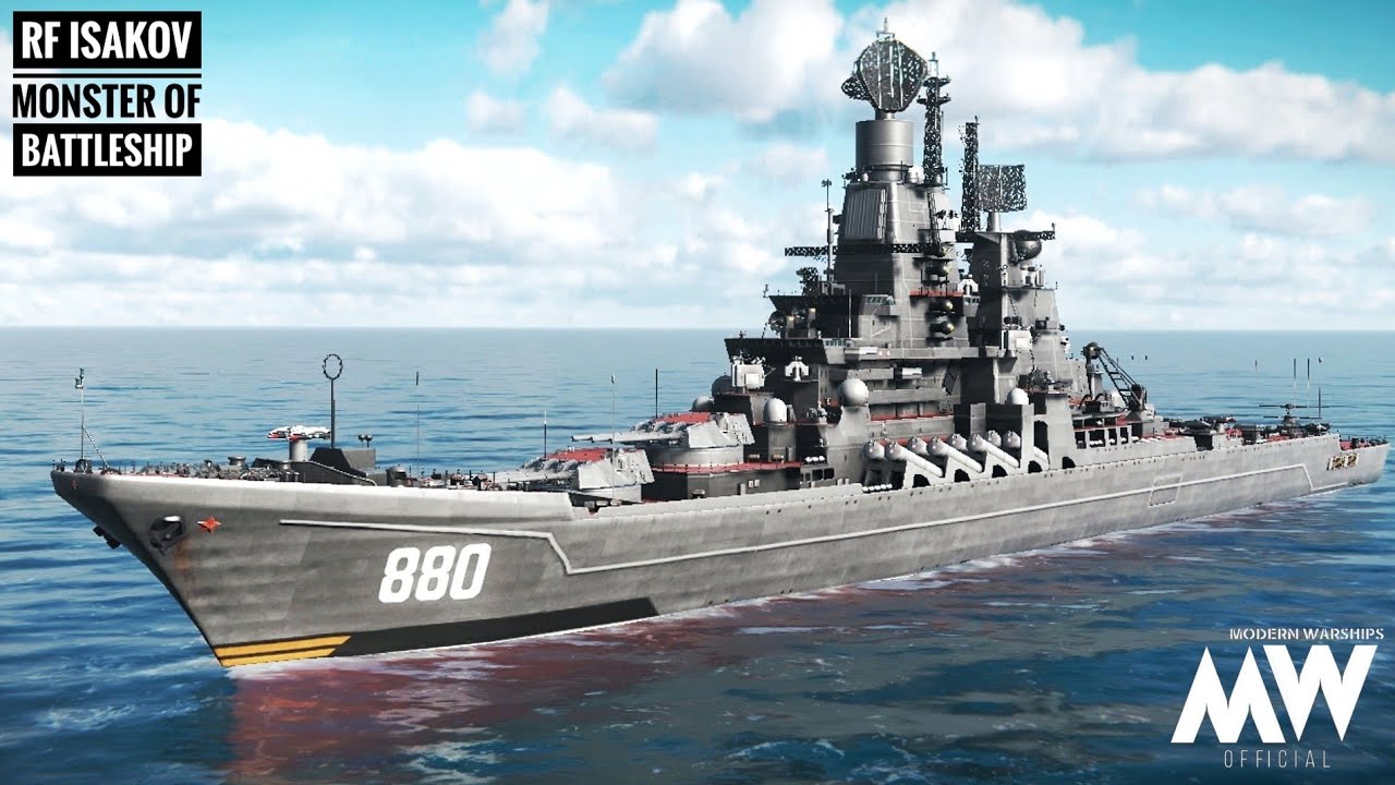 RF ISAKOV - One of the best battleships in this game - Modern Warships ...