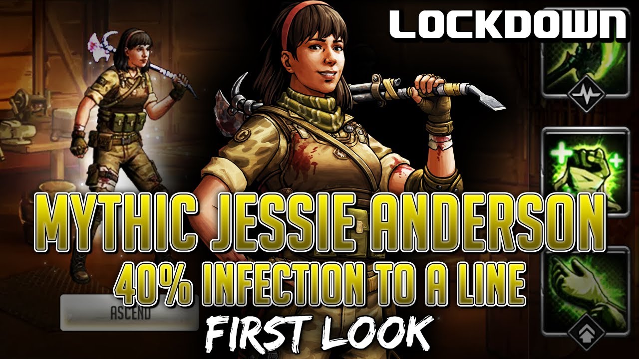 TWD RTS: Mythic Jessie Anderson, 40% Infection to a Line! The Walking ...