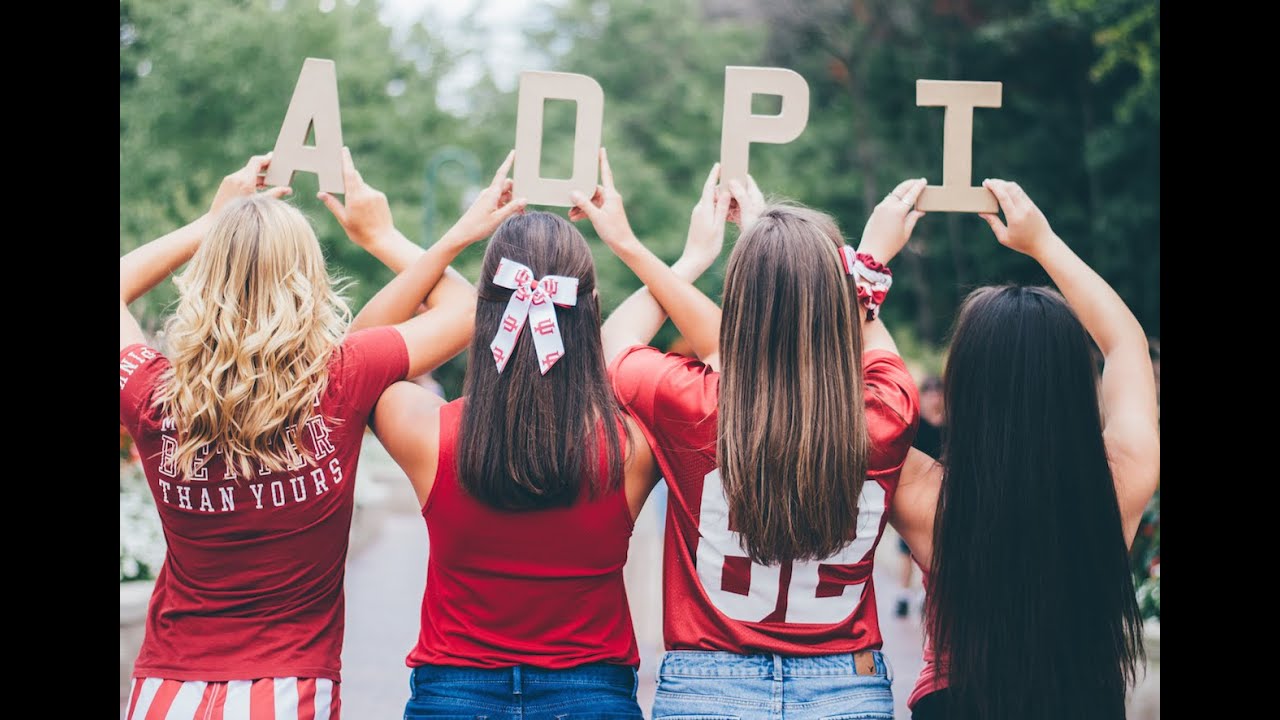 Alpha Delta Pi Indiana University 2016 - YouTube