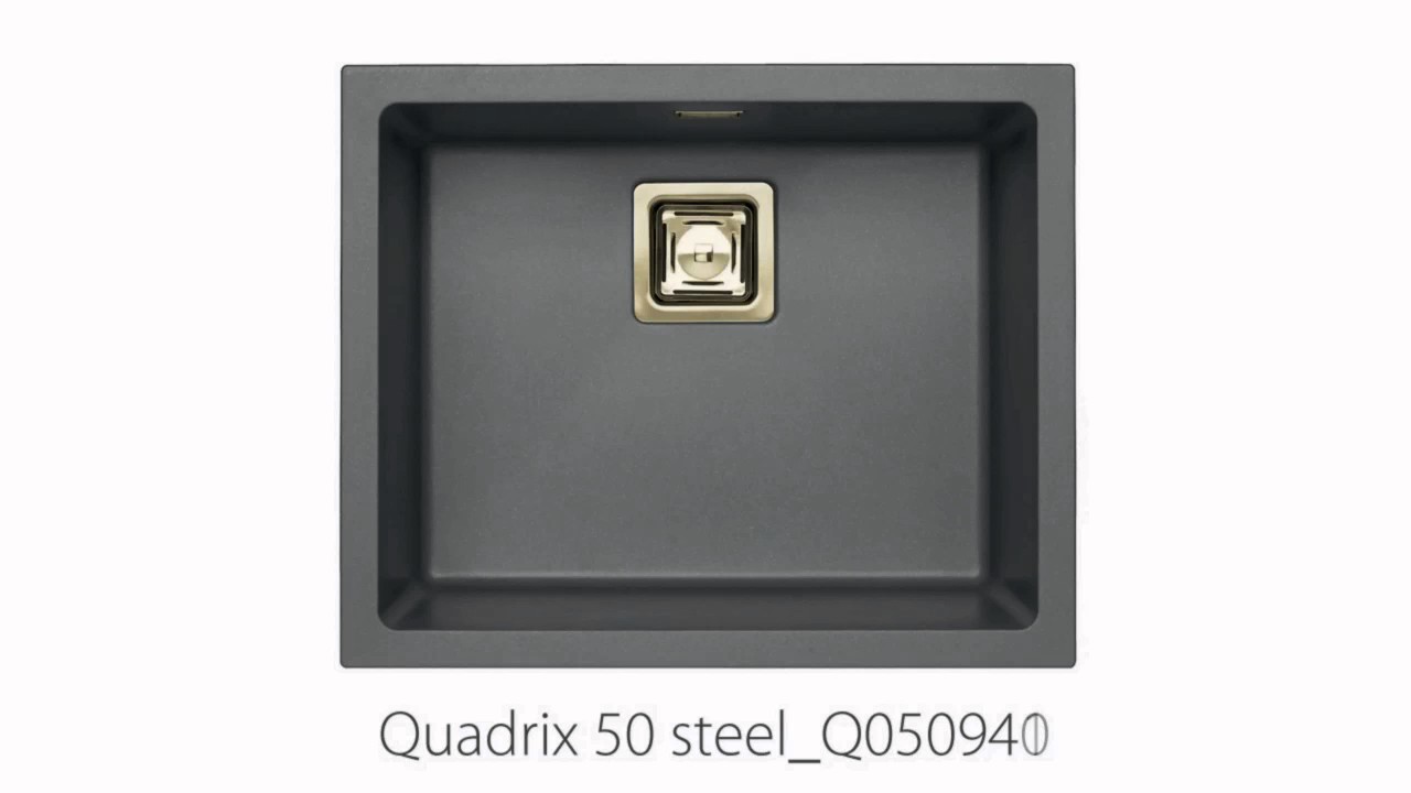 Alveus - QUADRIX 50 ZLEWOMYWAK CUSTOM SHOP - YouTube