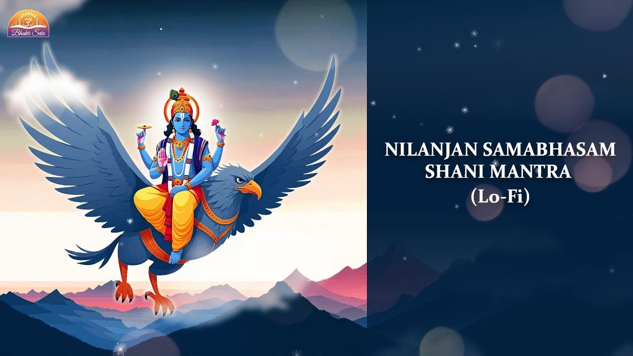 Shani Dev Mantra Jaap to Reduce Effects of Sade Sati | Nilanjan Samabhasam Mantra Lofi | Bhakti ...