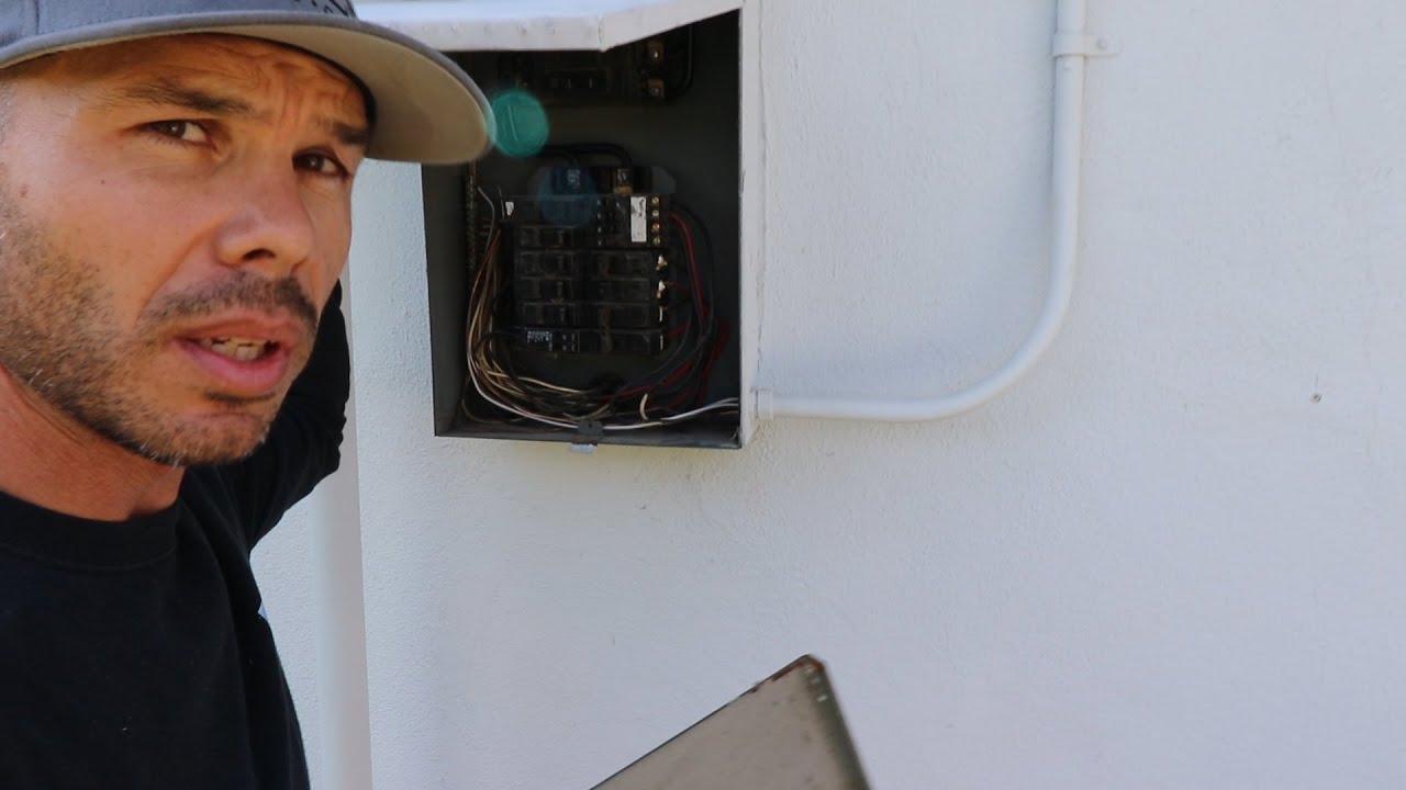 ***FIRE HAZARD*** Bad DIY Electrical Job, and How I Fixed It--- Grandpa ...
