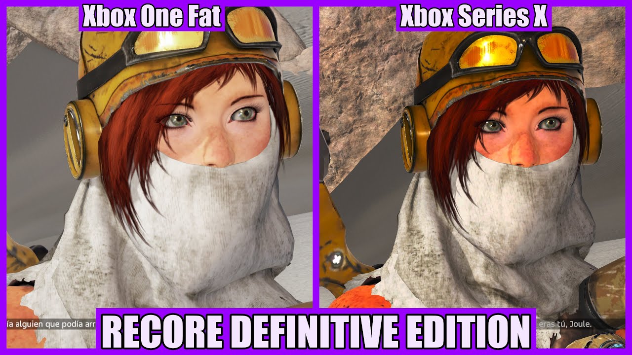 Recore Xbox One Fat VS Xbox Series X Graphics Comparison / Comparativa ...