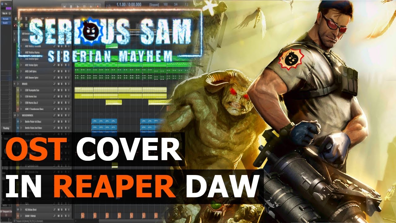 Serious Sam. Ustinov Fight (reaper daw) - YouTube