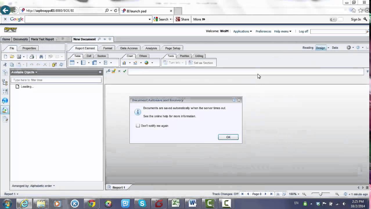 how to build webi report on bex query - YouTube