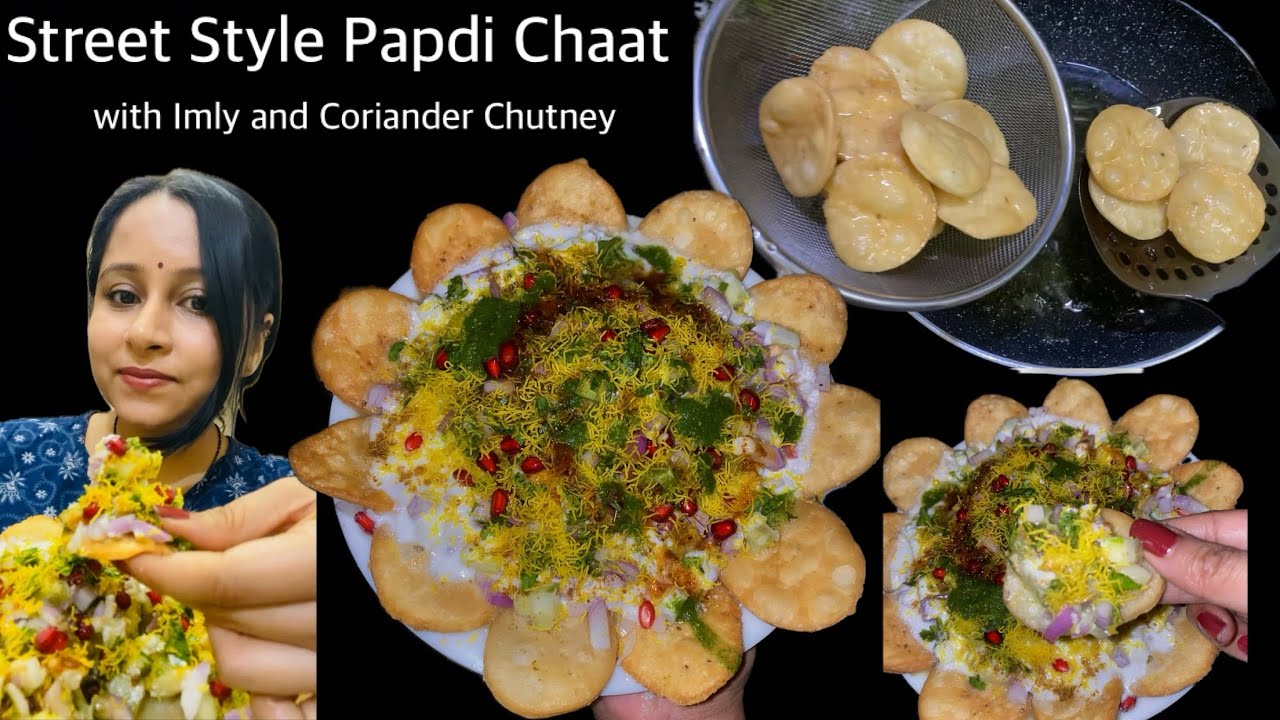 Street Style Papdi Chaat Recipe | Holi Special Starter Recipe ...