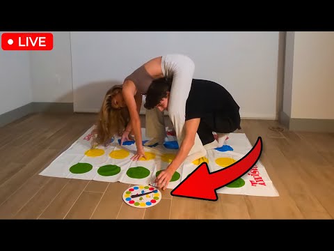 I Played TWISTER With A Supermodel 😍 (FULL STREAM)