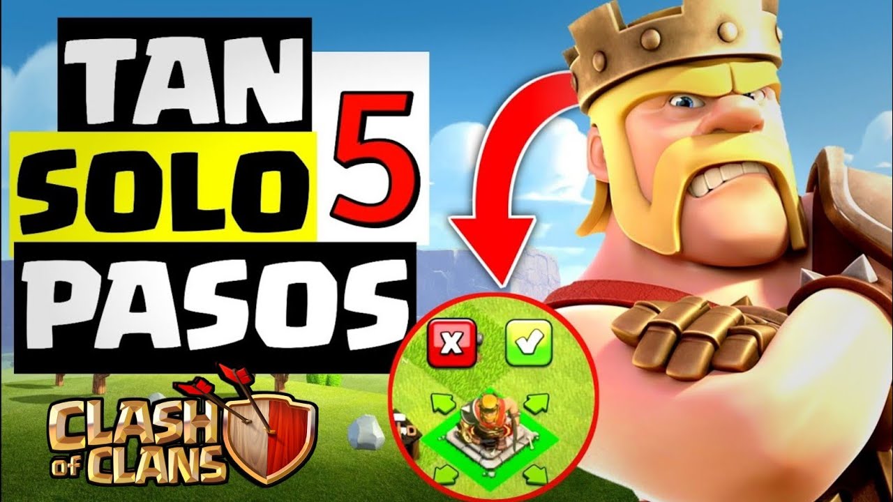 Como CONSEGUIR (Desbloquear) el REY BARBARO 👑 en Clash of Clans RÁPIDO ...