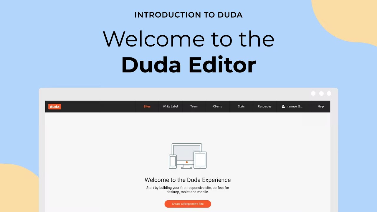 Site Editor Overview | 5 of 6 | Introduction to Duda - YouTube