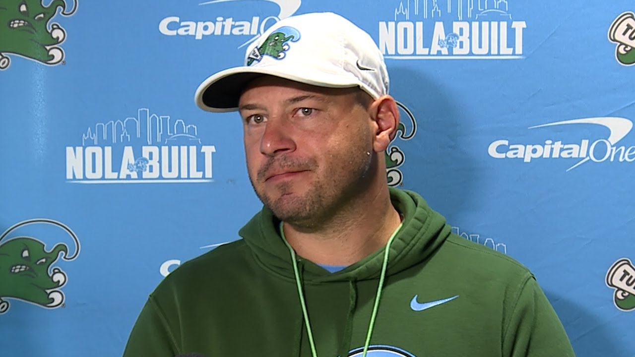WATCH: Tulane HC Jon Sumrall discusses first day of spring football ...