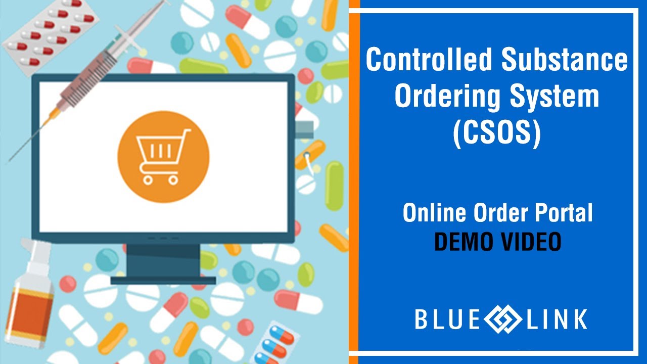 Controlled Substance Ordering System (CSOS) - Pharma ERP [DEMO] - YouTube