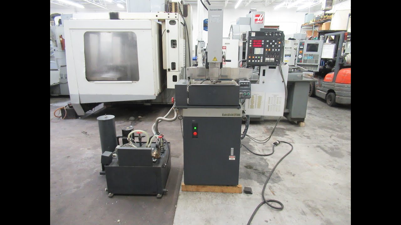 Current CT300 CNC EDM Drill with SRJ Controller For Sale At ...