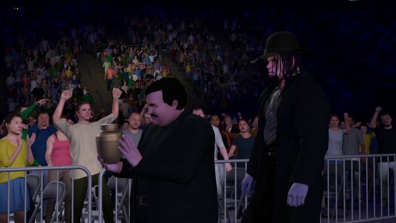 The Undertaker with Paul Bearer Entrance - YouTube
