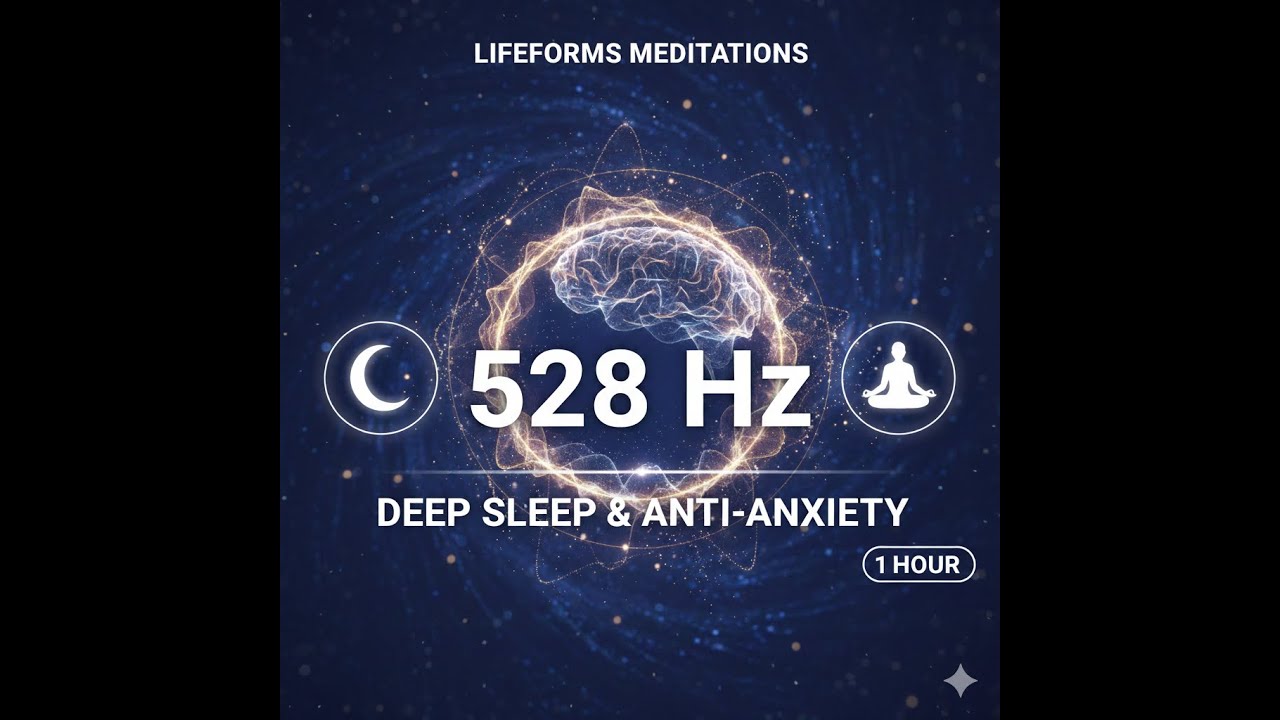 528 Hz Healing Frequency Music: Deep Relaxation & Stress Relief Ambient ...