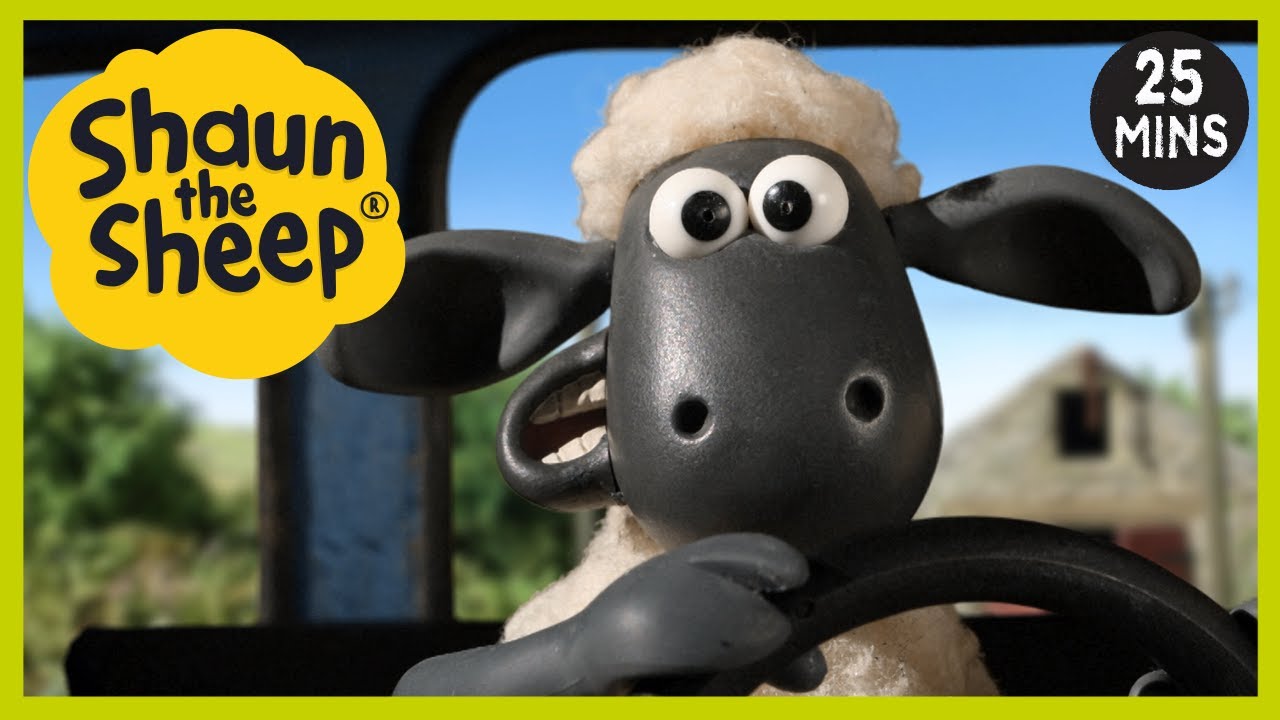 Shaun the Sheep🐑 Full Episodes👻 Spooky Haunted Farmhouse (Scary ...