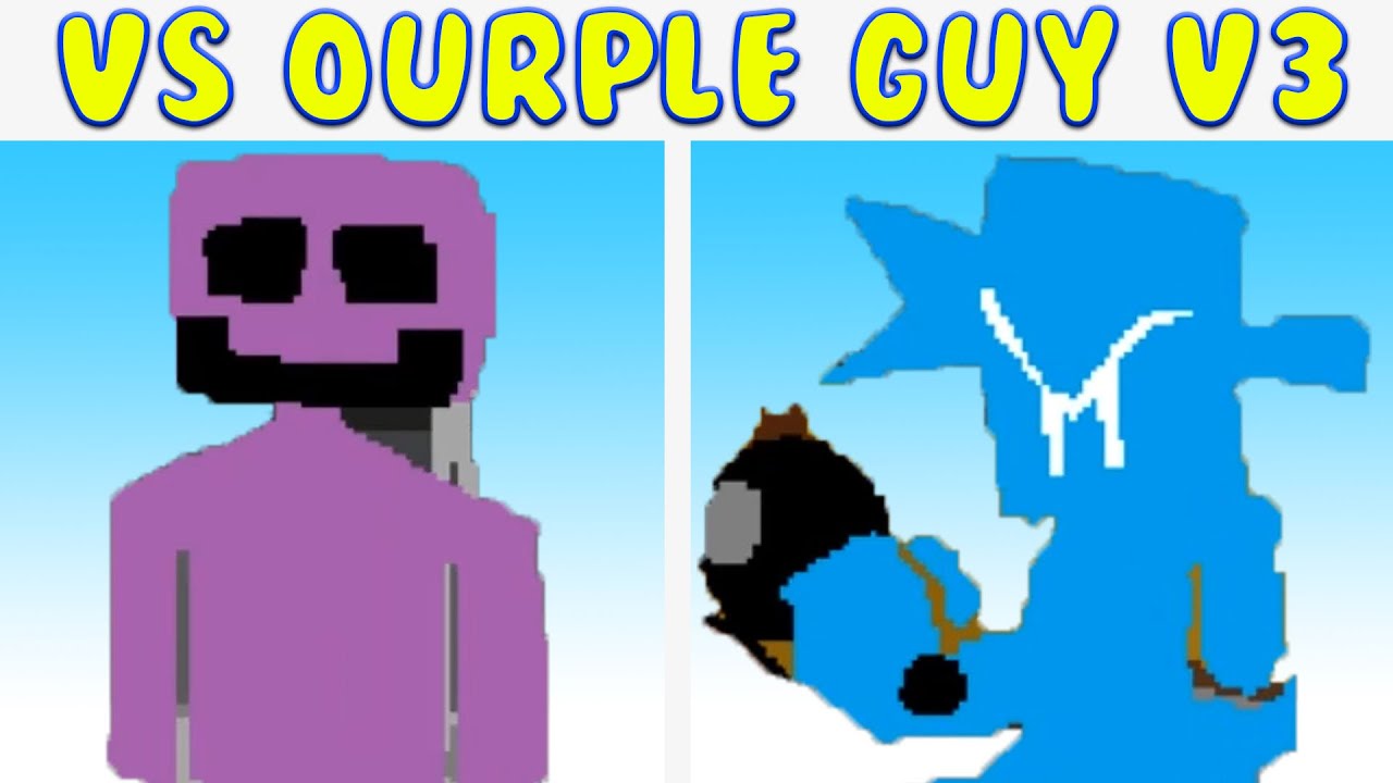 Friday Night Funkin' Vs Ourple Guy V3 [FNF MOD/HARD] - YouTube