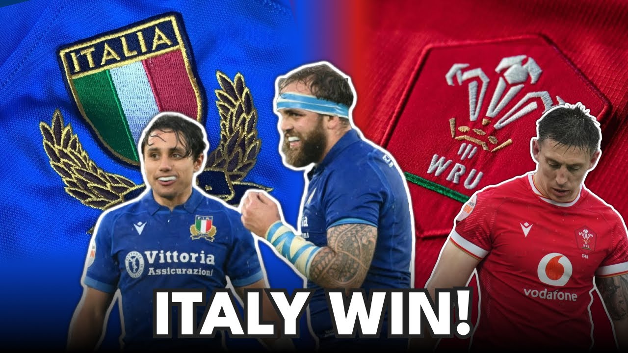 Italy WIN! [6 Nations] Italy v Wales - Match Report - YouTube