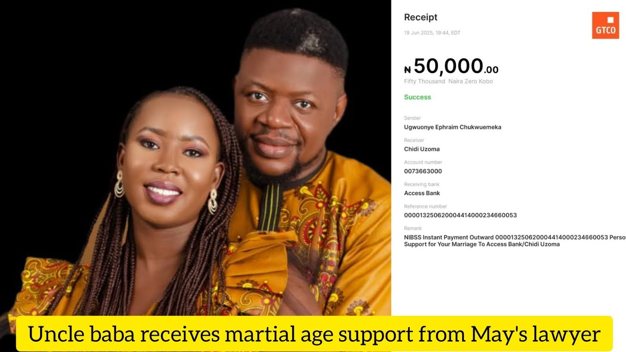 Uncle baba shows gratitude to May Edochie lawyer as he sends him money ...