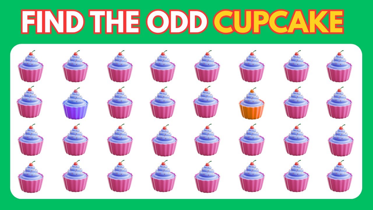 Find the ODD one out — Sweets Edition 🧁🍰🍩🎂 | Thanksgiving Desserts ...