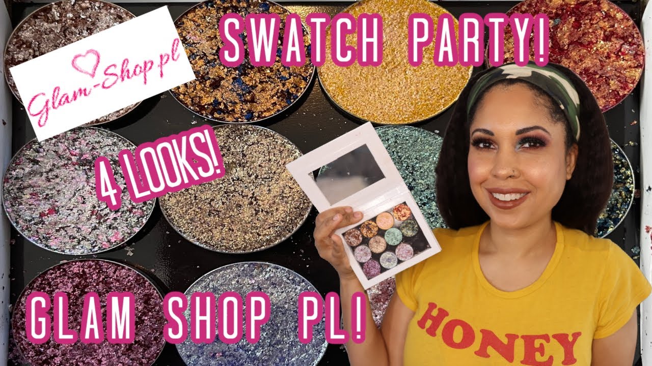 Glam Shop Pl Swatch Party! I said NO MORE SINGLES! - YouTube