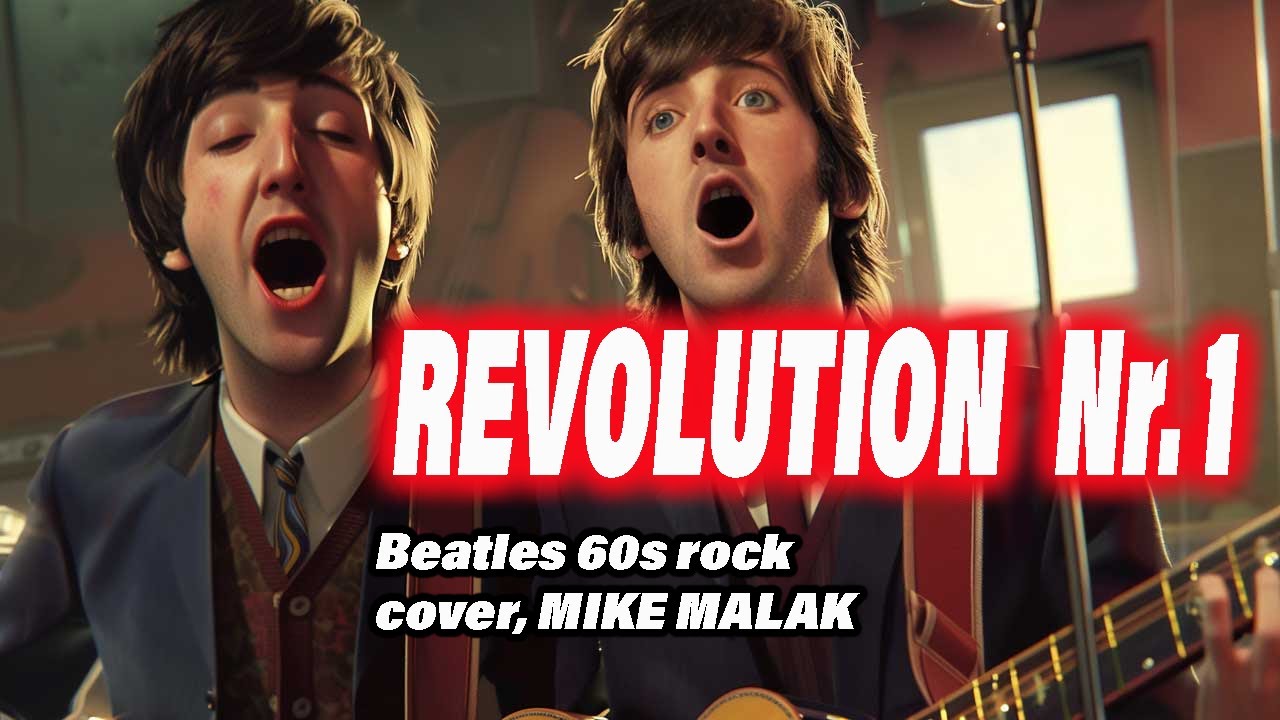 Revolution no. 1 60s rock Beatles cover - Mike Malak - YouTube