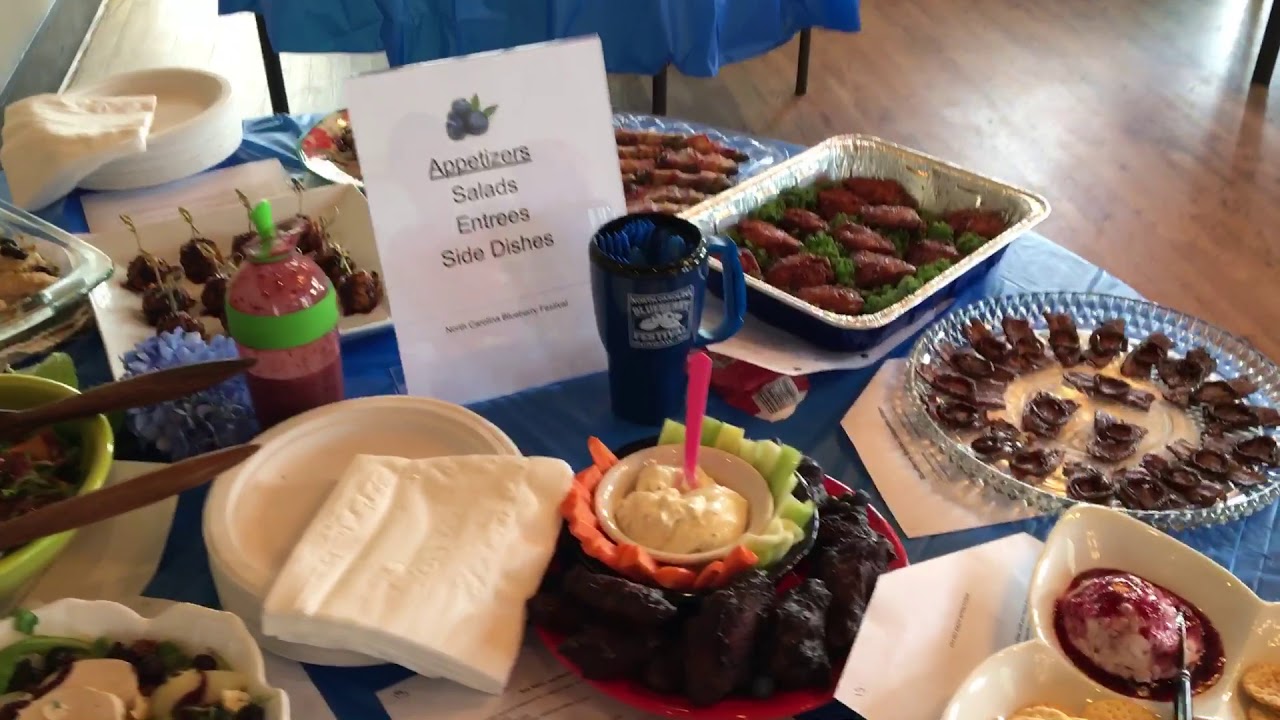 The 2019 NC Blueberry Festival Recipe Contest - YouTube