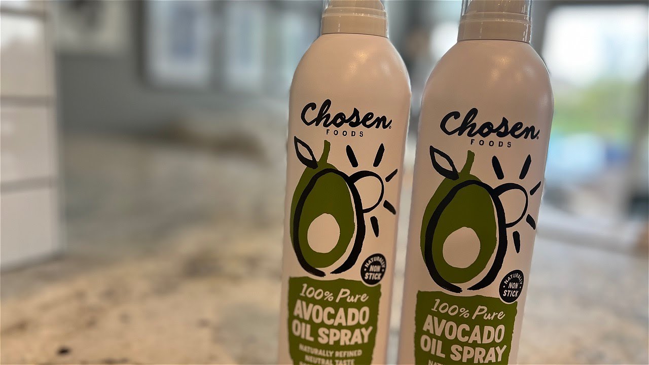 Review - 100 Percent Pure Avocado Oil Spray by Chosen Foods - YouTube