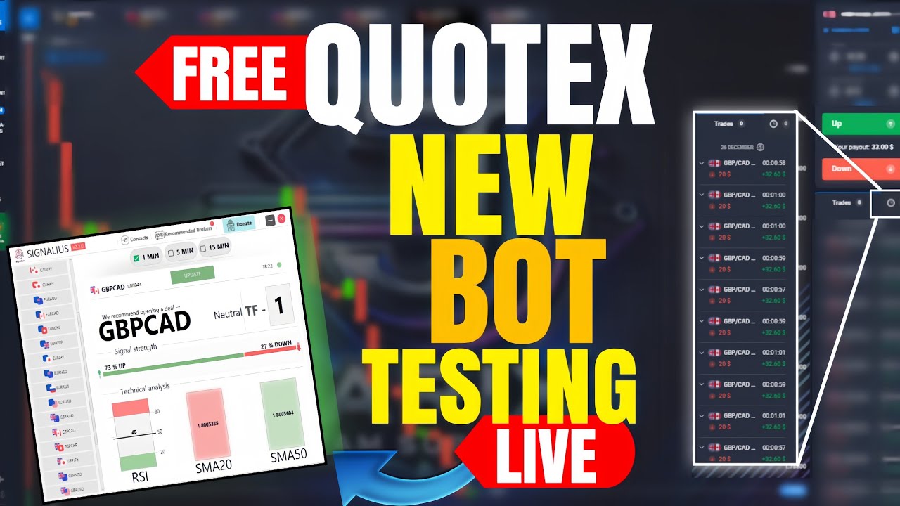 🤑New Best Quotex bot। Quotex bot signal। quotex signal software। best ...
