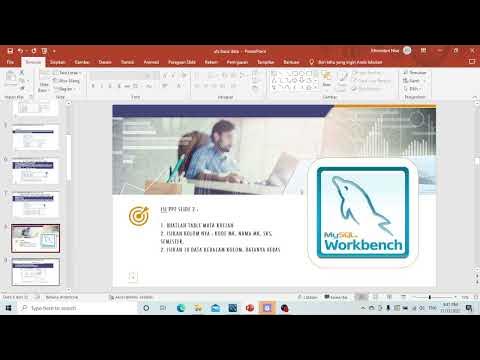MEMBUAT DATABASE MAHASISWA DI MYSQL WORKBENCH || UTS SEMESTER 1 - YouTube