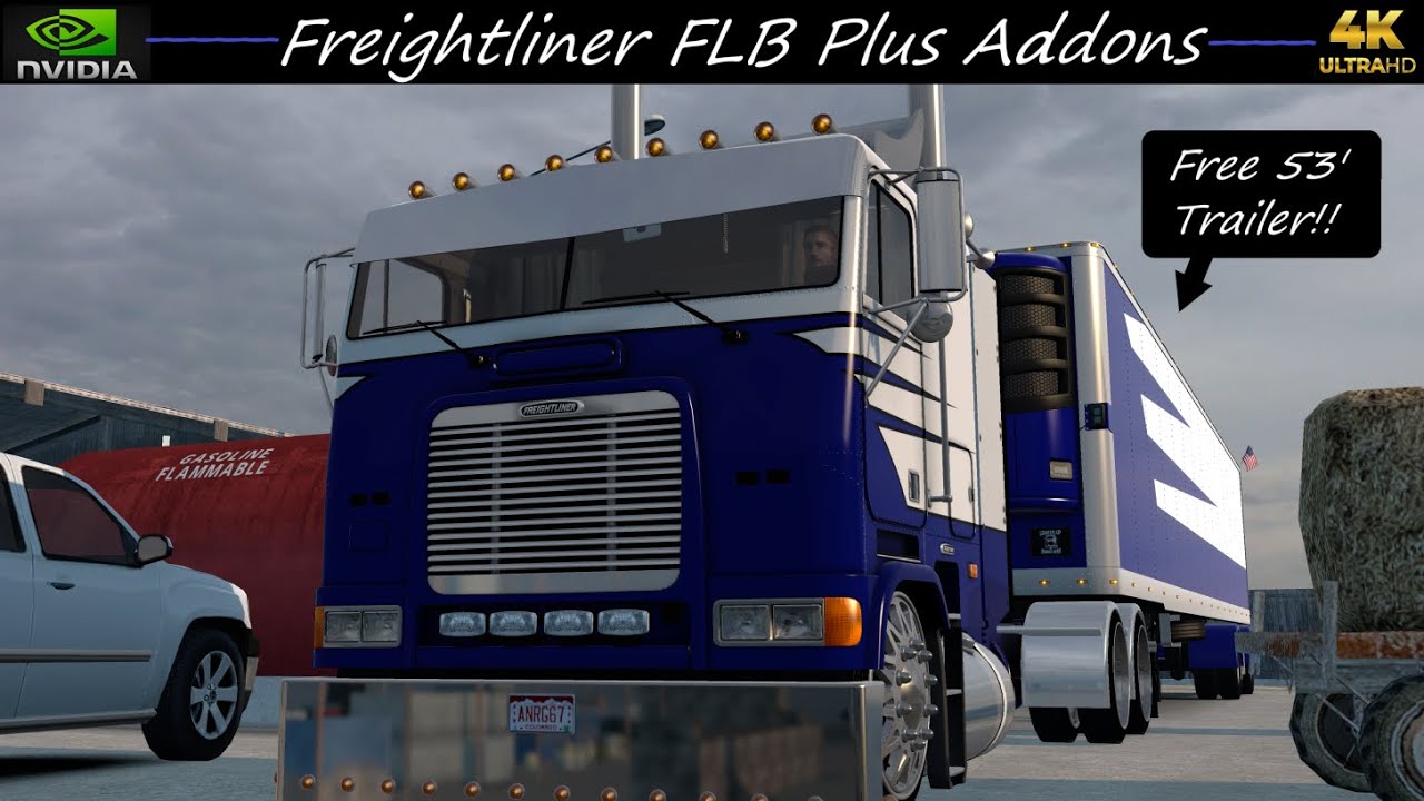 *New Freightliner FLB Custom Addons* Avocados Delivery Jackpot to Elko ...