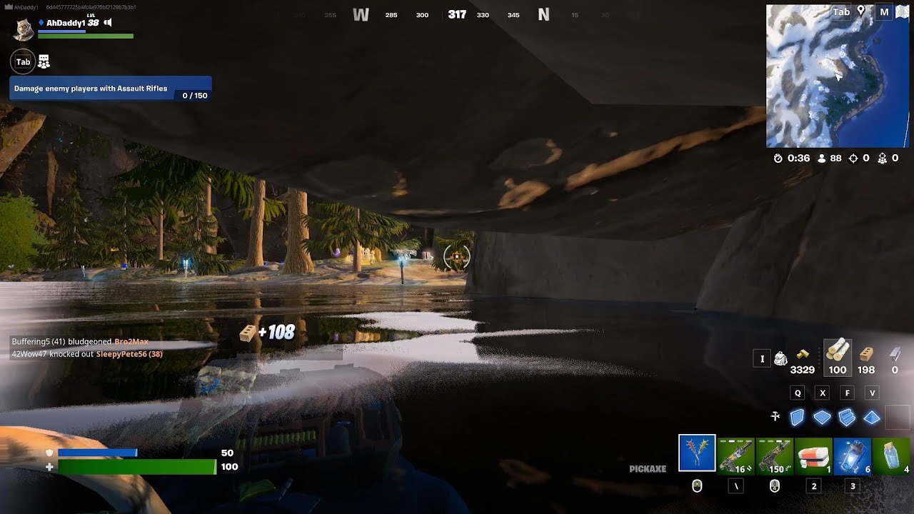 Entire Secret Cave In and Out Fortnite Chapter 5 EASY and FAST - YouTube