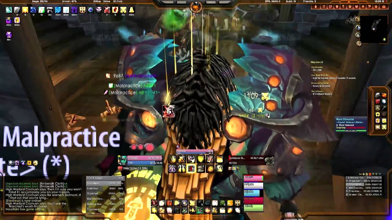 World of Warcraft - Heroic SFK Shadowfang Keep! - Who needs CC? e2 ...