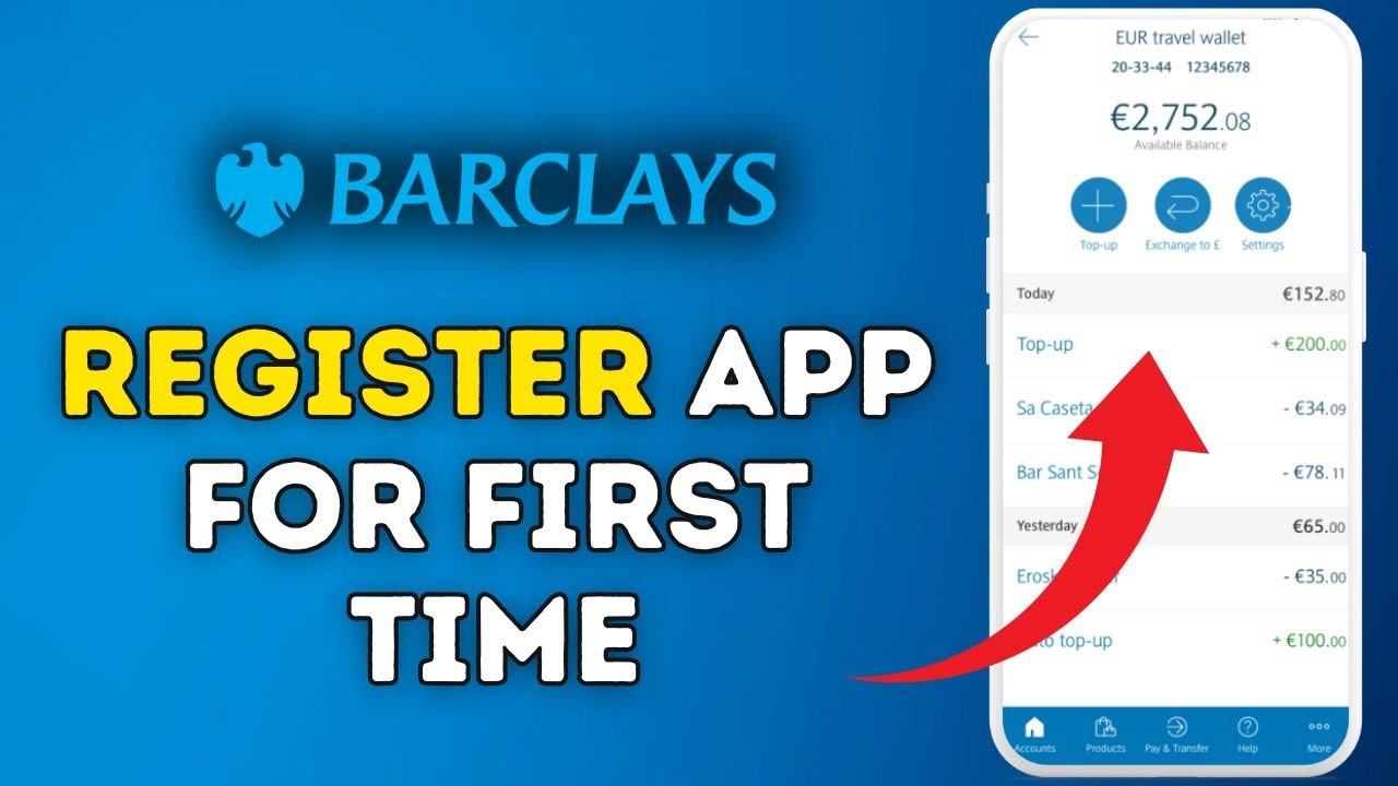 How to Register on Barclays App for the First Time 2025? - YouTube