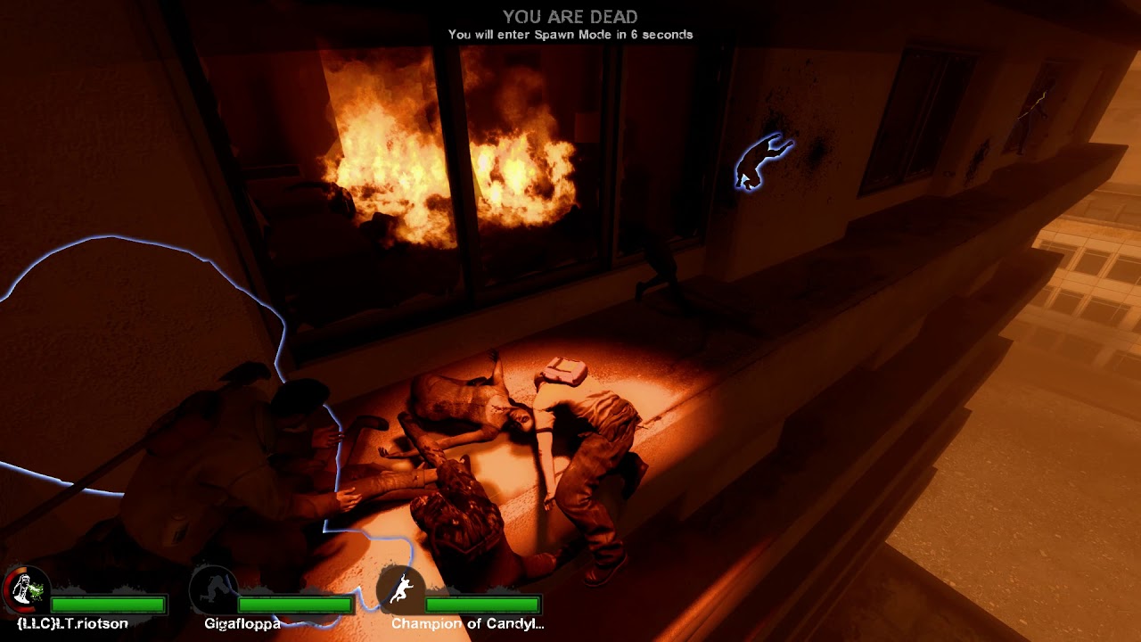 Left 4 Dead 2 - Boomer Stumbles Charger for 2nd Chance Death Charge ...