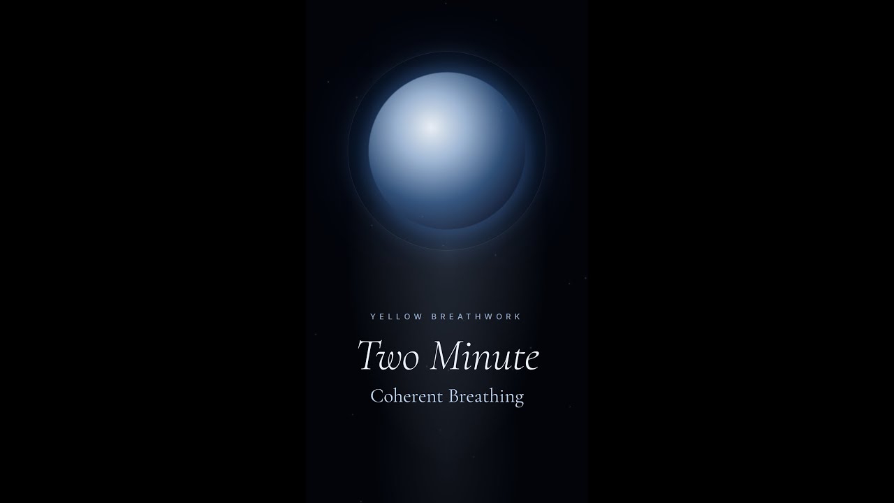 2-Min Coherent Breathing Reset 🟡 #shorts #breathwork #coherentbreathing ...