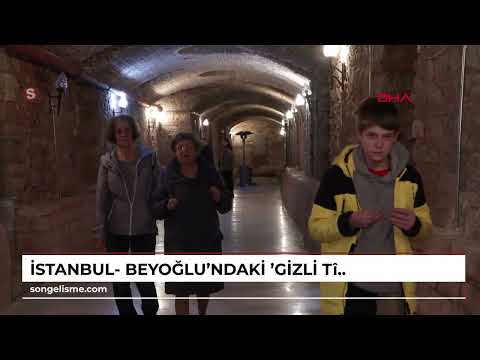 İstanbul- Beyoğlu'ndaki 'gizli tünel', etkinlik alanı olarak kullanılacak