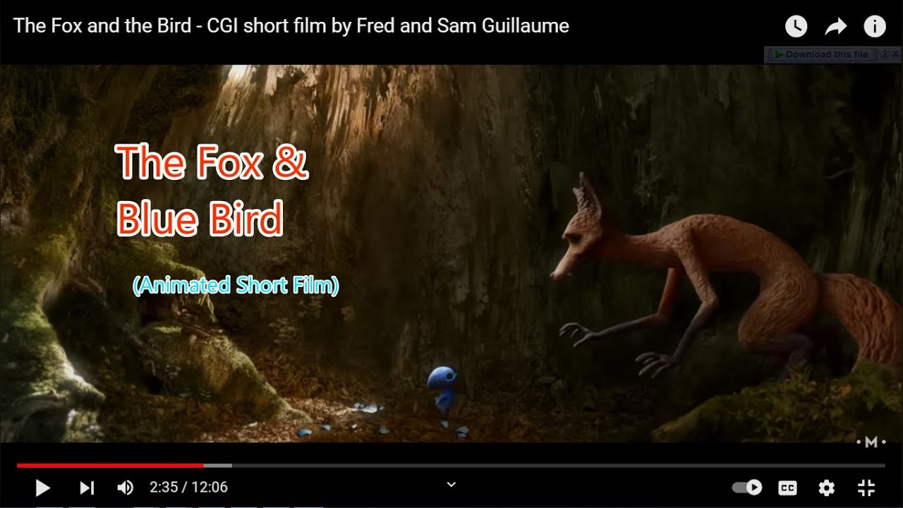 Fox and Bird Cartoons | The Fox and the Bird story @Shorts - YouTube