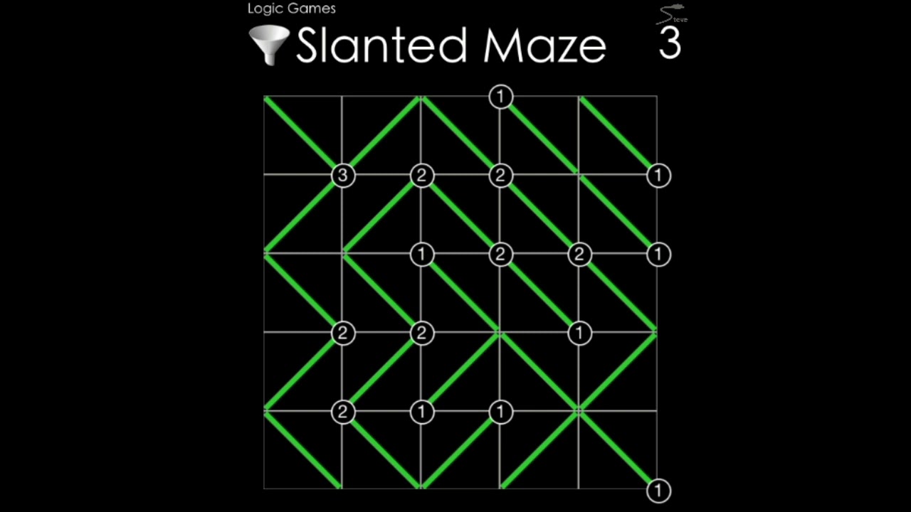 Slanted Maze Answers [All Levels] ~ 100 Logic Games - YouTube